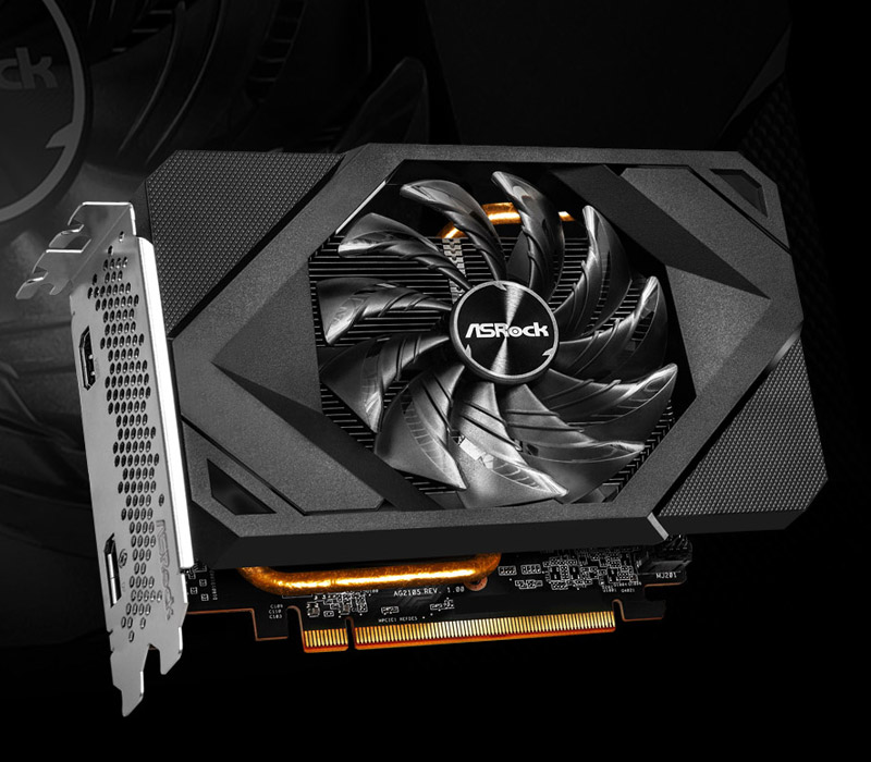 ASRock > AMD Radeon™ RX 6500 XT Challenger ITX 4GB