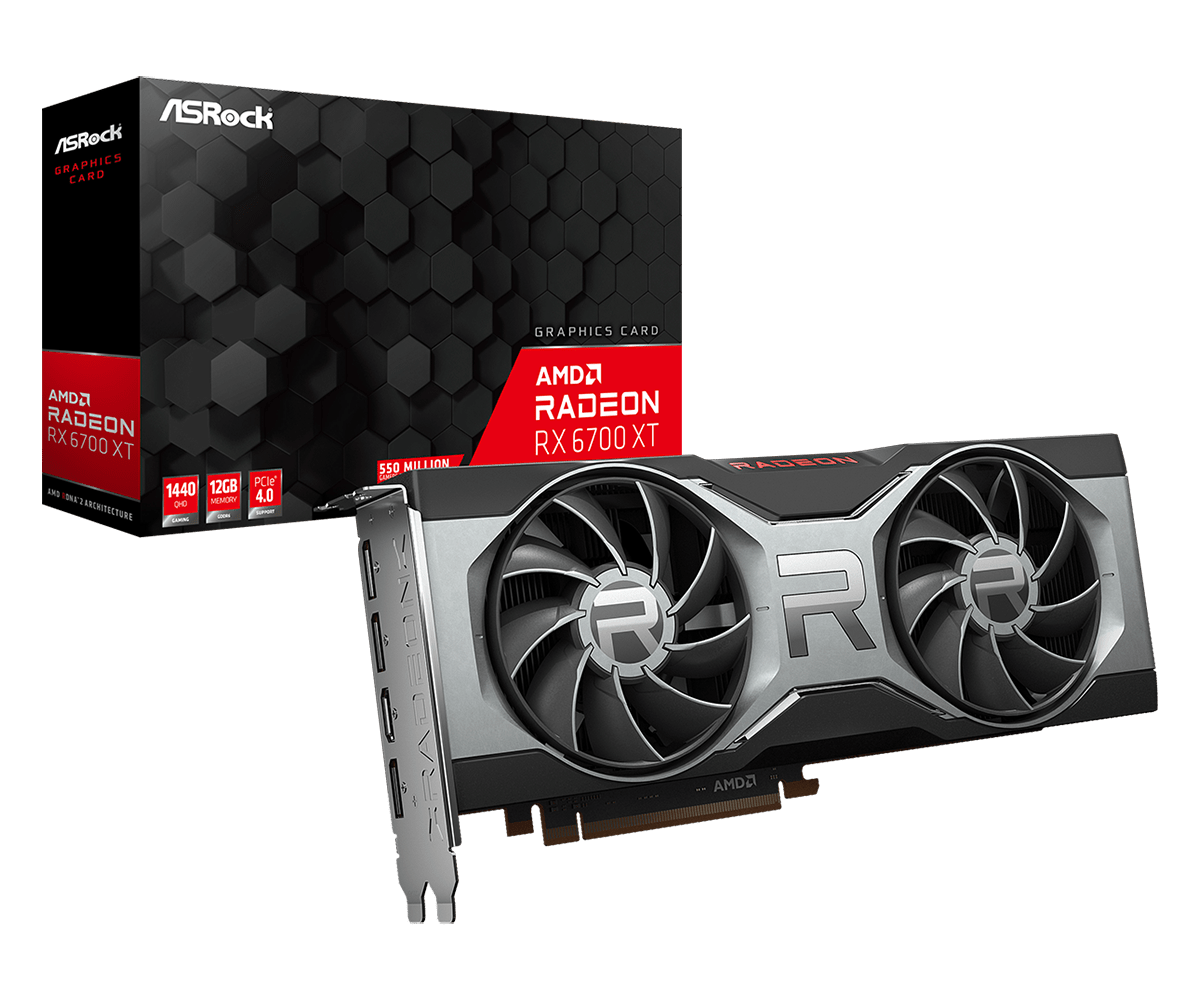 ASRock > AMD Radeon™ RX 6700 XT 12GB