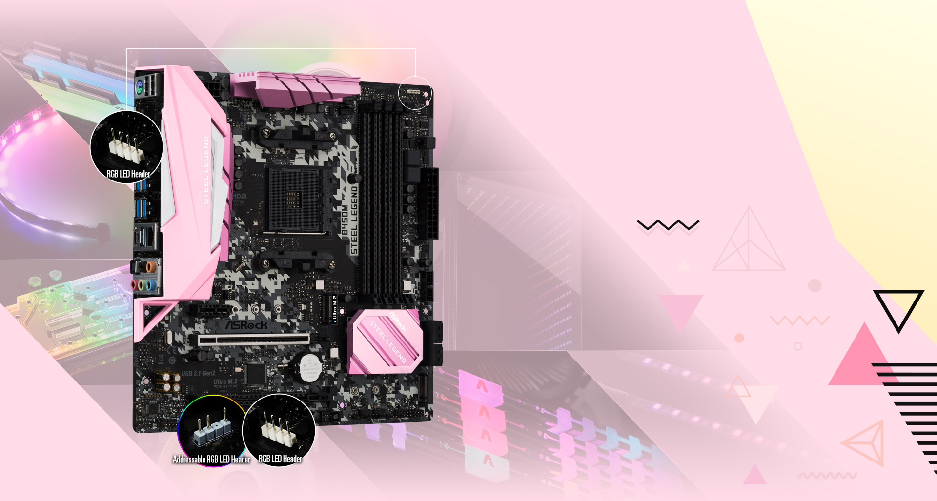 ASRock > B450M Steel Legend