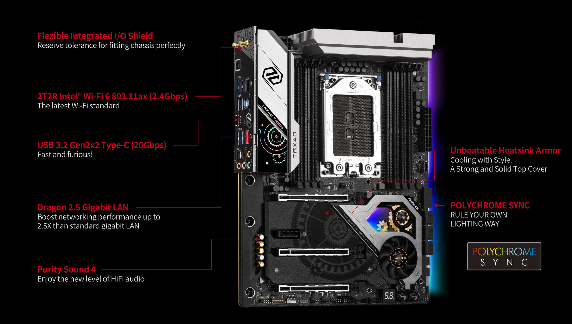 ASRock > TRX40 Taichi