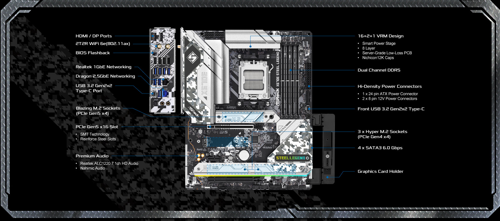 ASRock > X670E Steel Legend