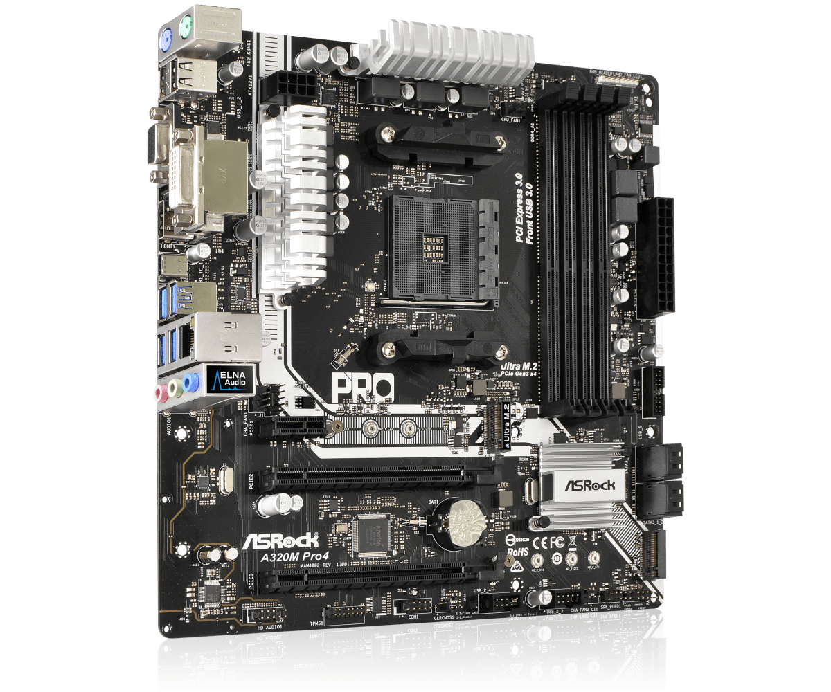 ASRock > A320M Pro4