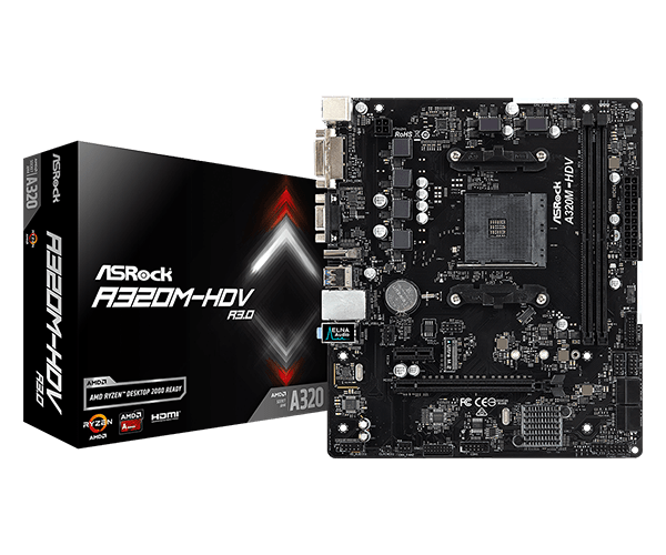 ASRock > A320M-HDV R3.0