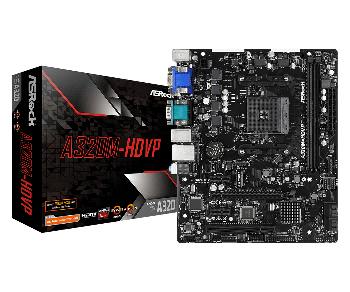 ASRock > A320M-HDVP