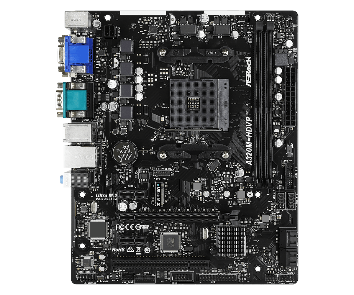 ASRock > A320M-HDVP