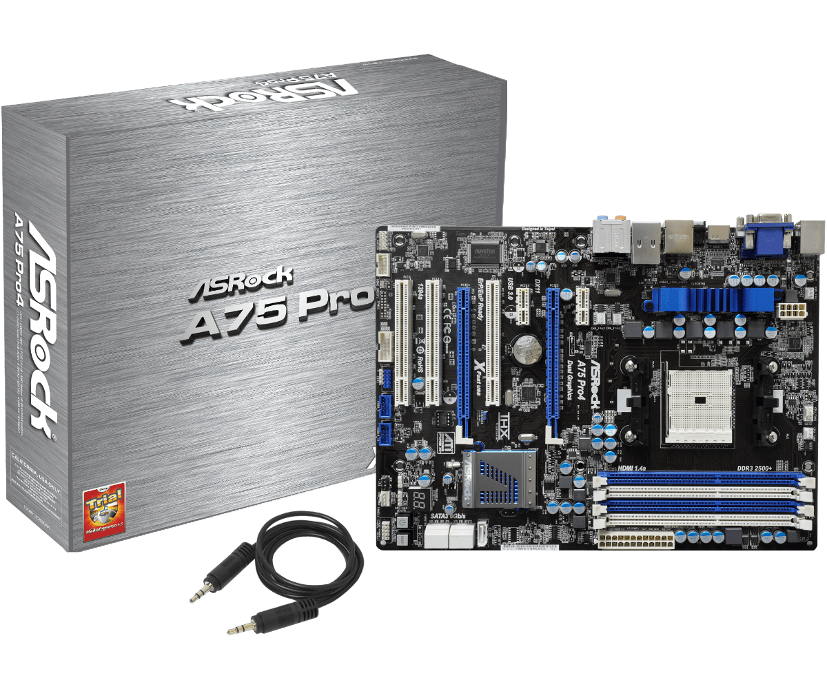 ASRock > A75 Pro4