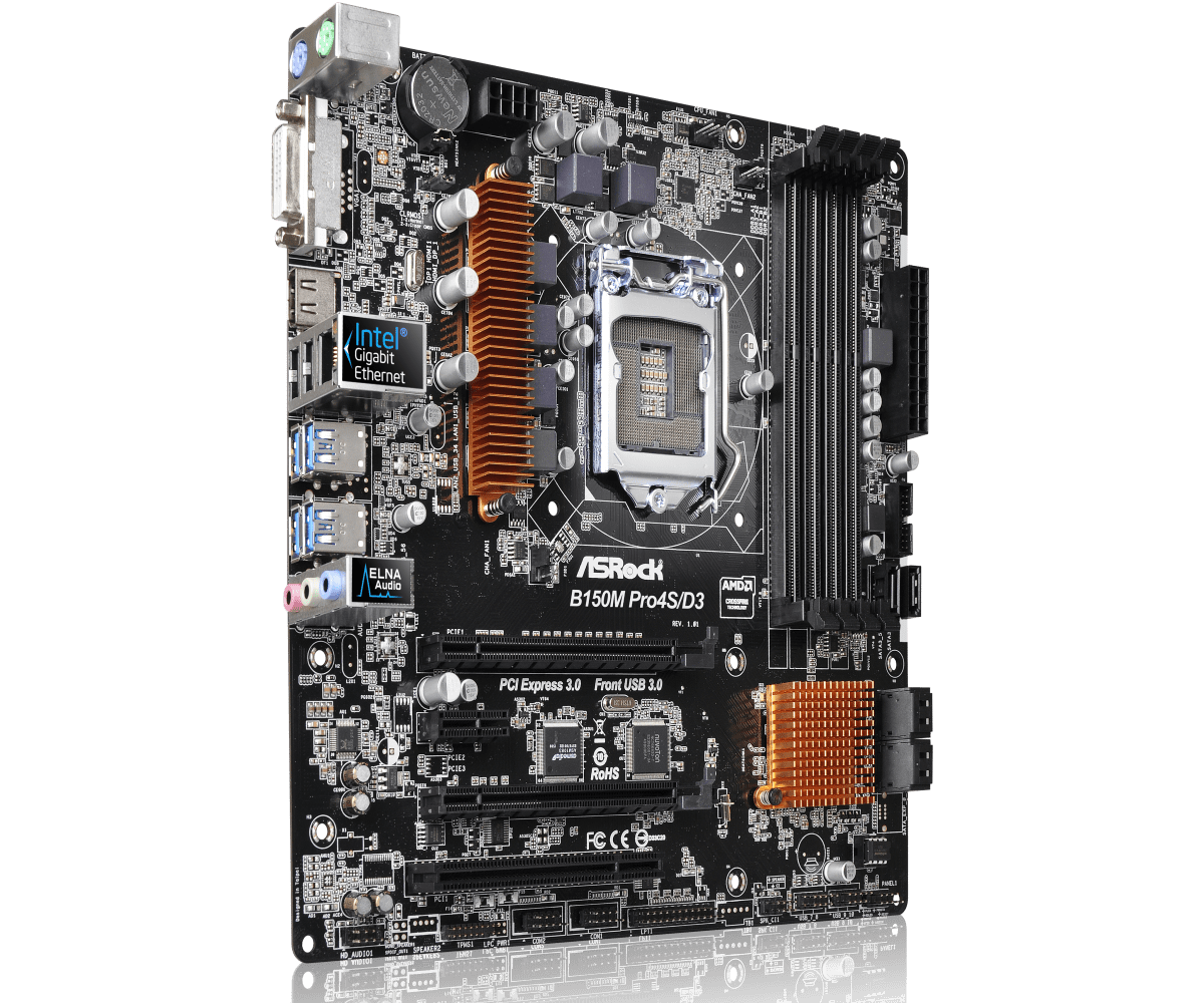 ASRock > B150M Pro4S/D3