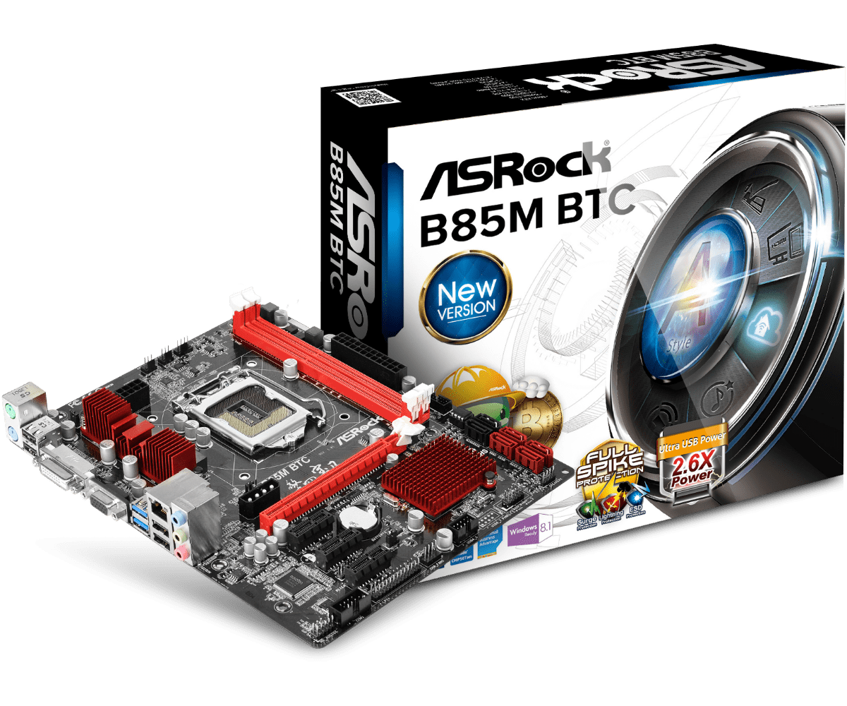 ASRock > B85M BTC