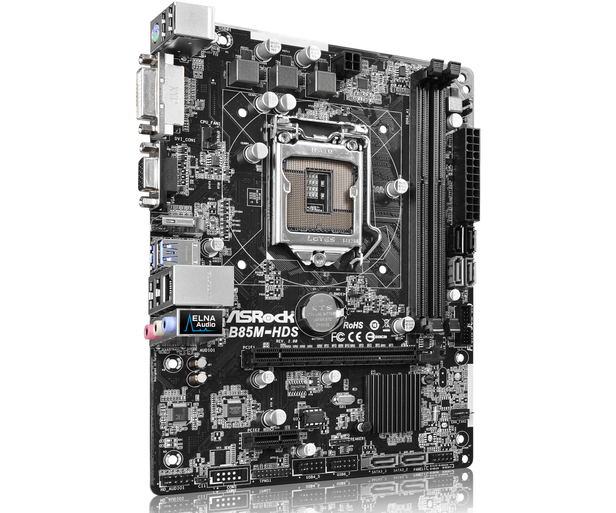 ASRock > B85M-HDS R2.0