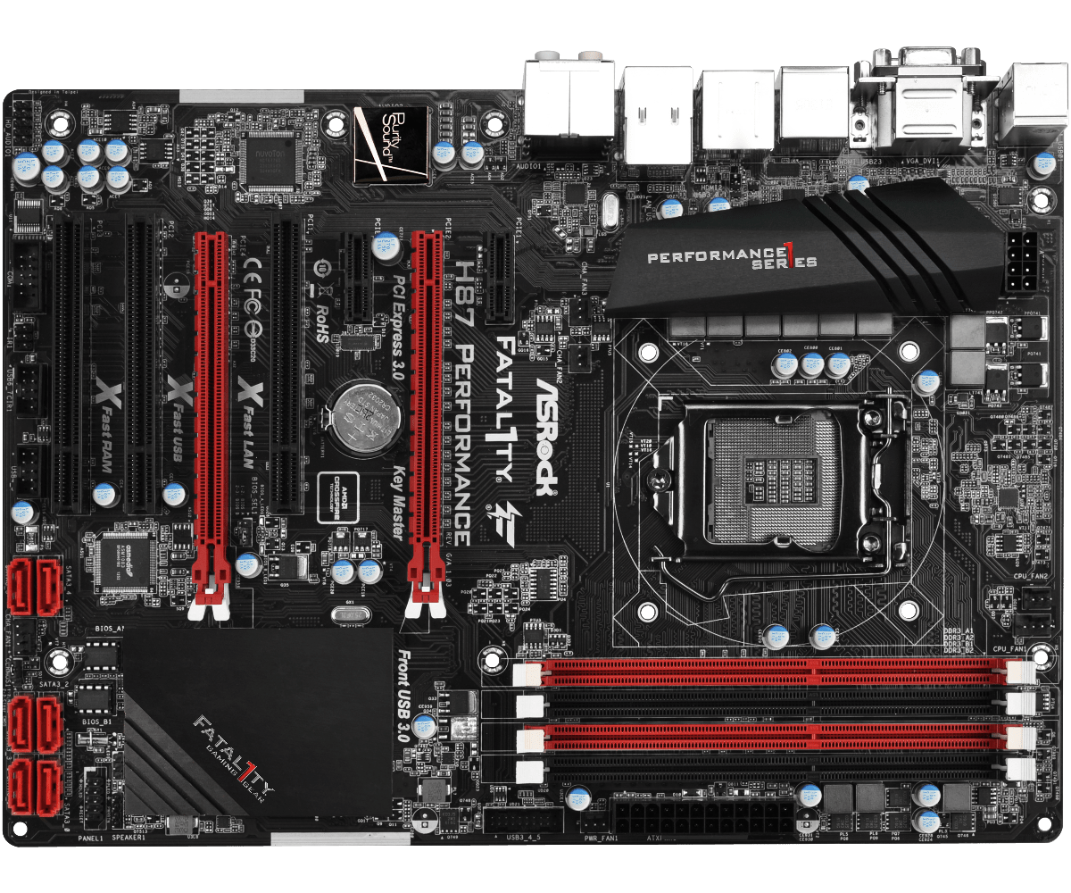 ASRock > Fatal1ty H87 Performance