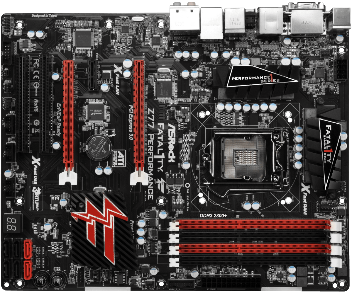 ASRock > Fatal1ty Z77 Performance