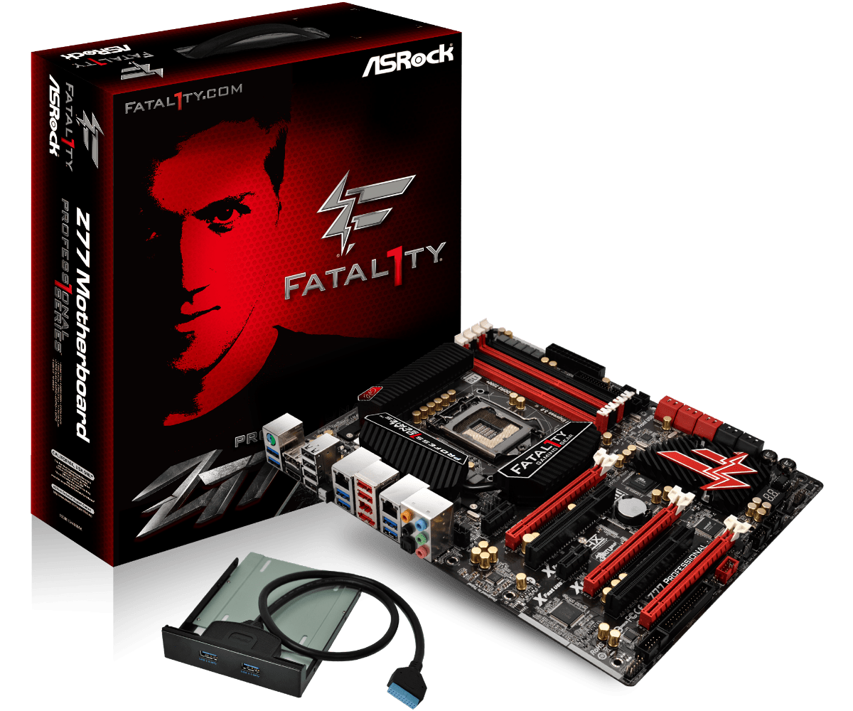 ASRock > Fatal1ty Z77 Professional