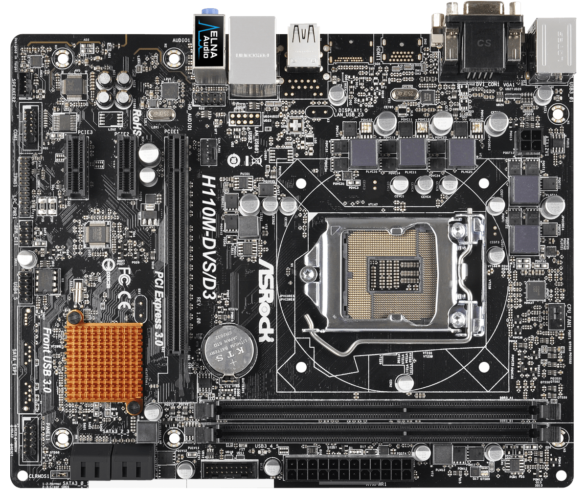 ASRock > H110M-DVS/D3