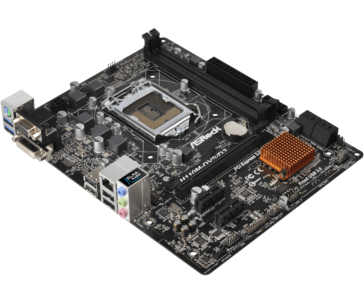 ASRock > H110M-DVS/D3