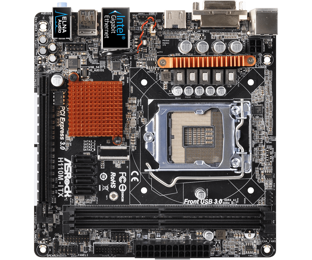 ASRock > H110M-ITX