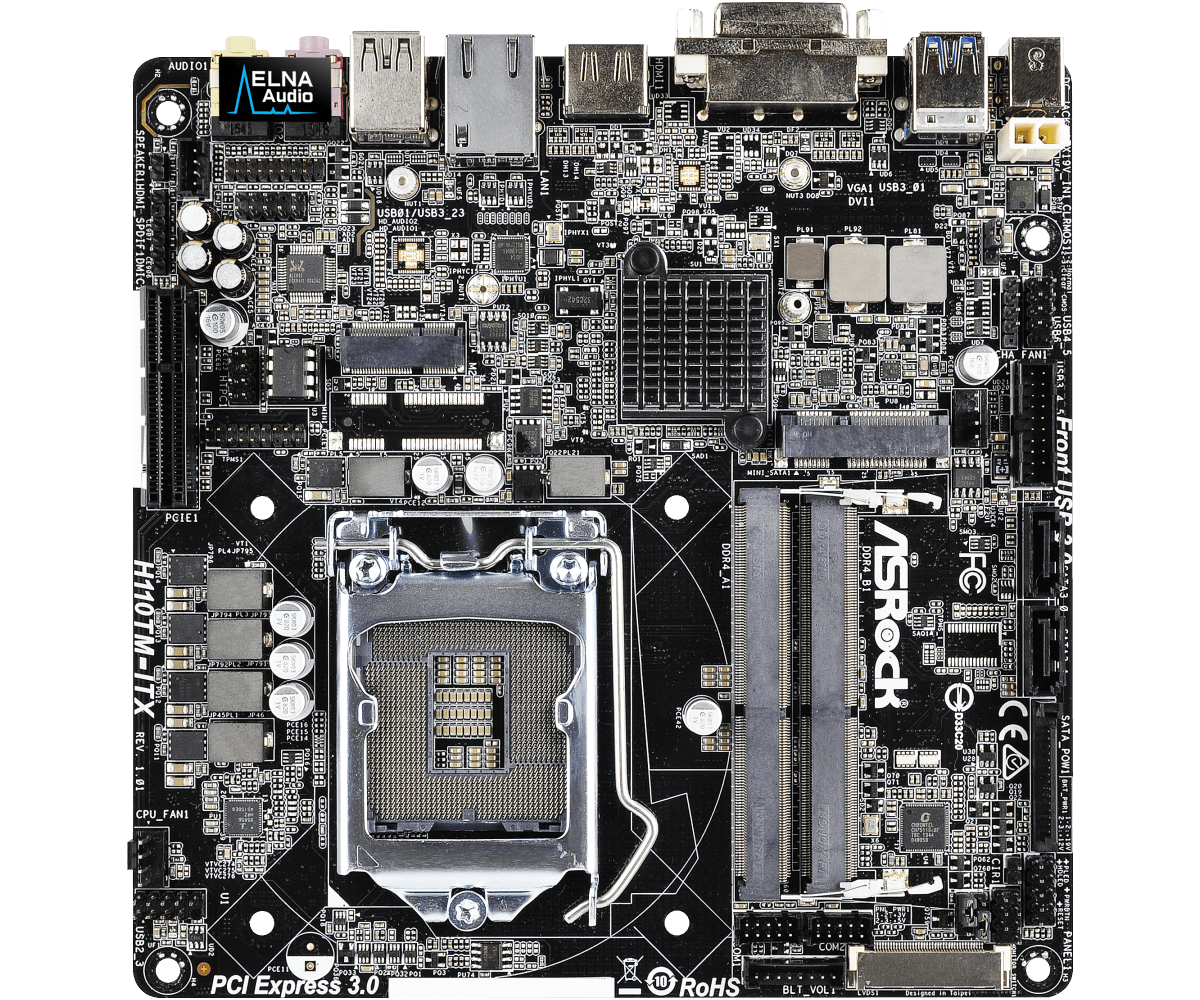 ASRock > H110TM-ITX