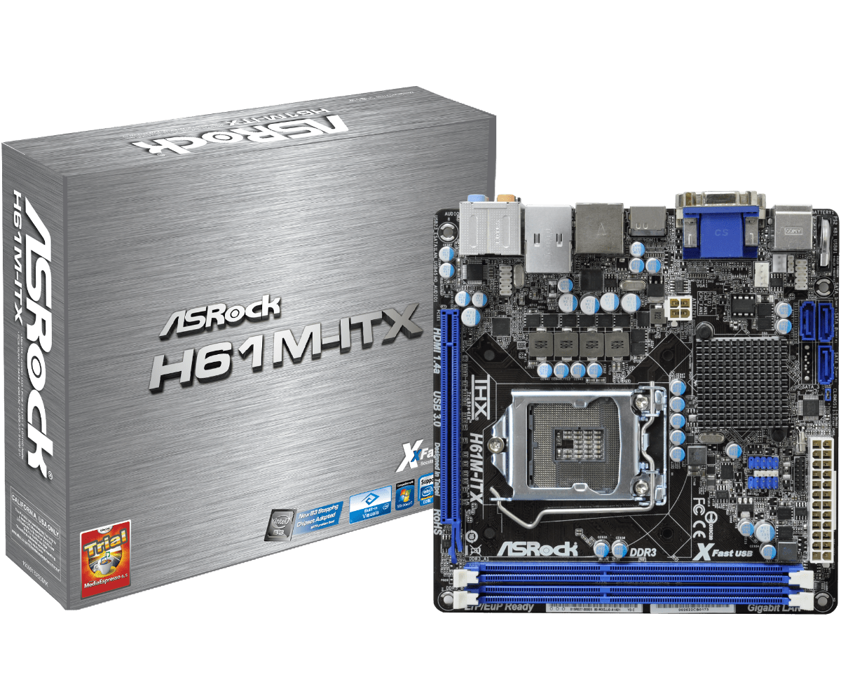 ASRock > H61M-ITX
