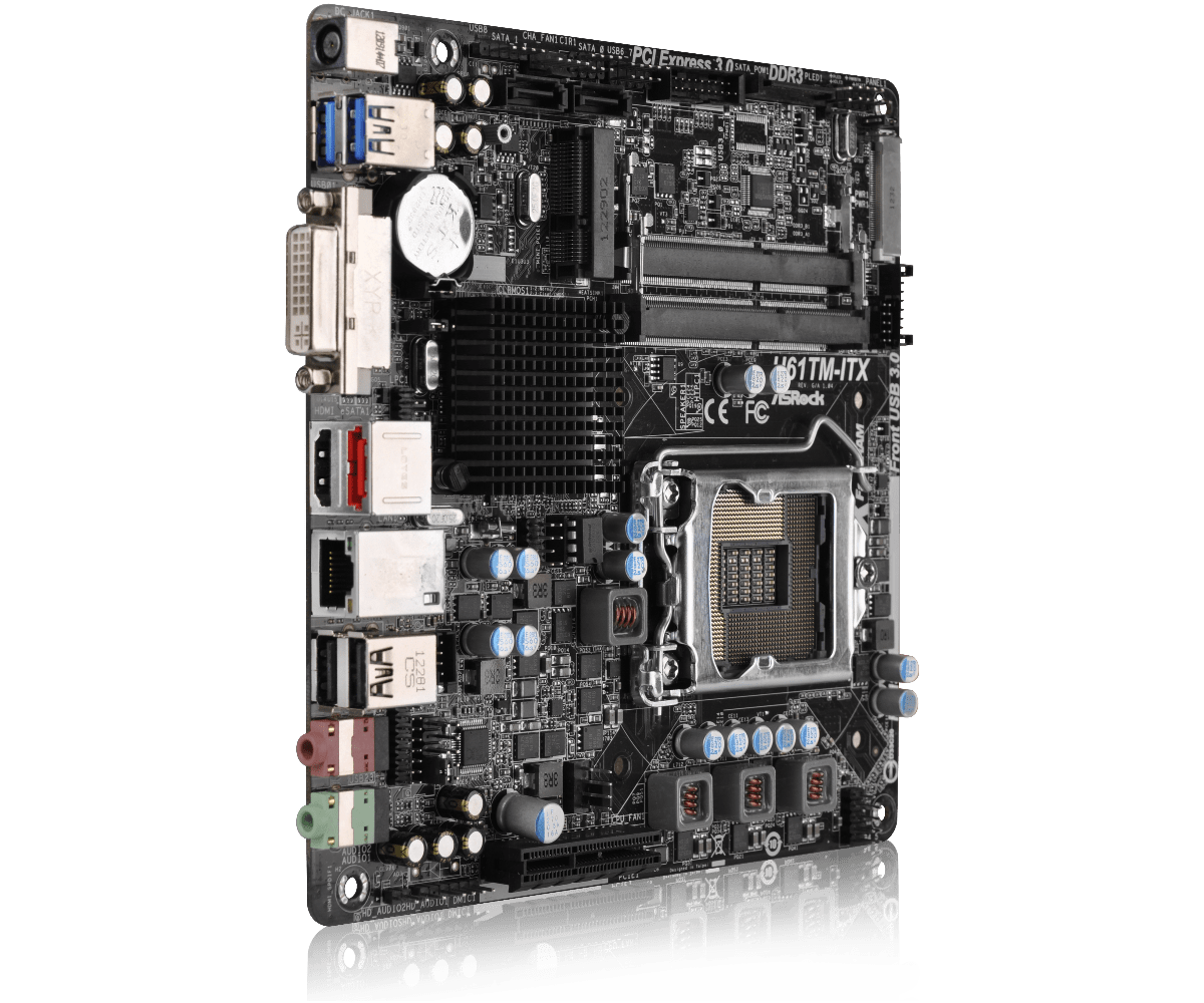 ASRock > H61TM-ITX