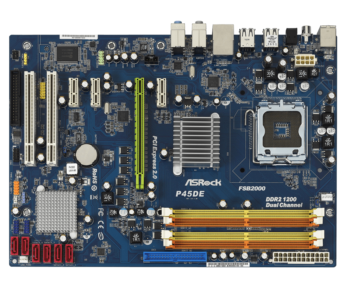 ASRock > P45DE