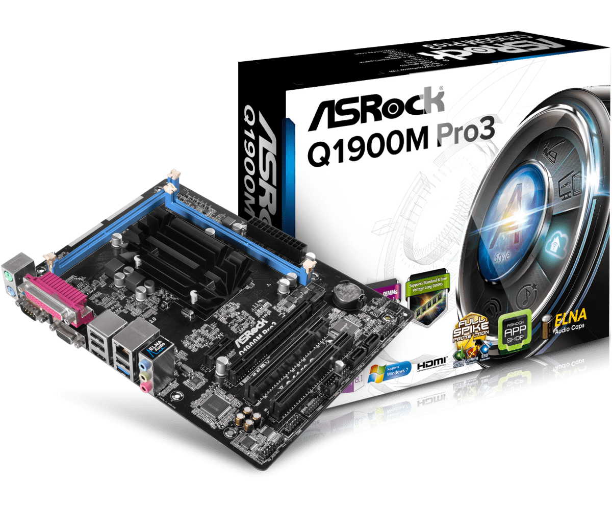 ASRock > Q1900M Pro3
