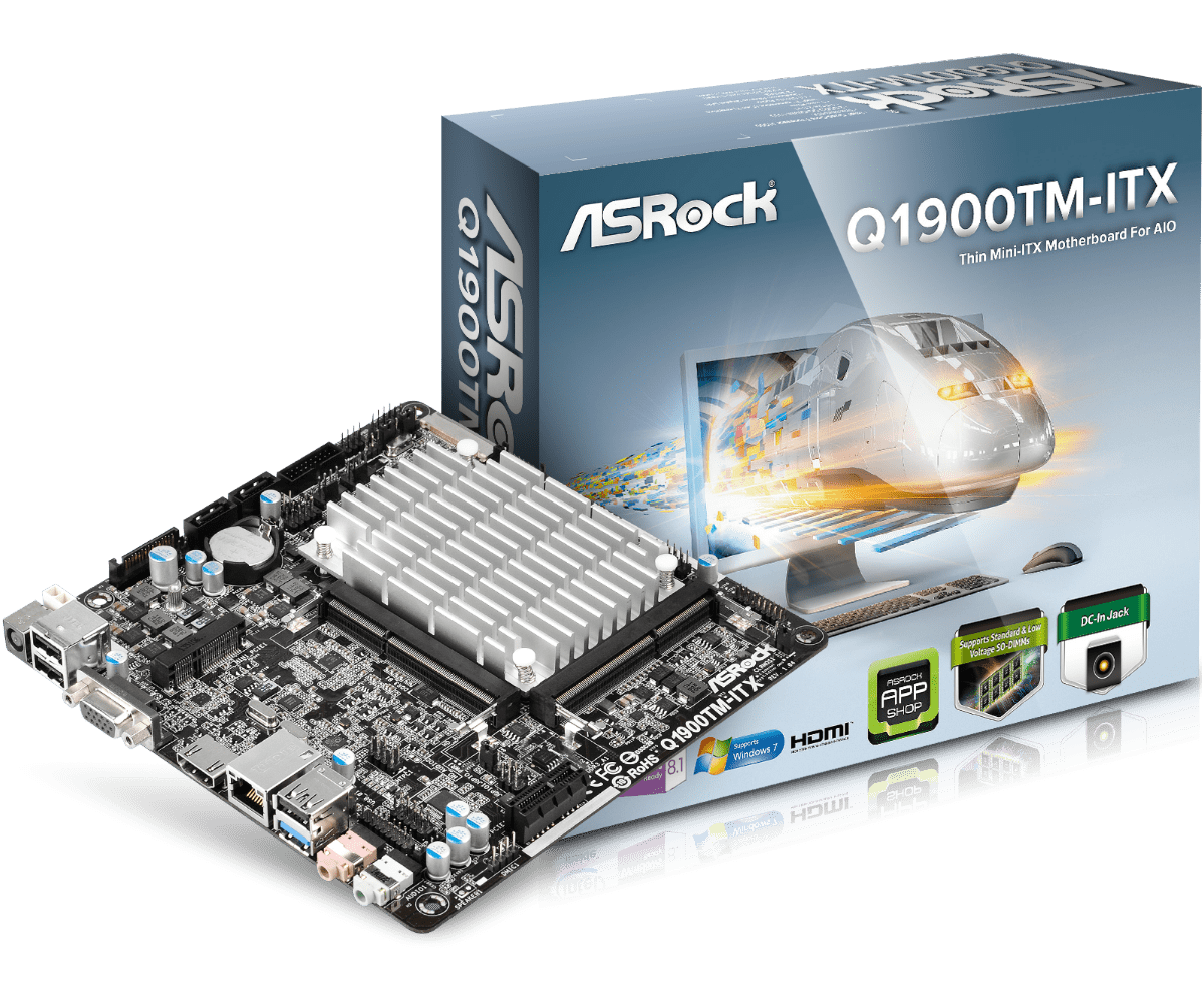 ASRock > Q1900TM-ITX