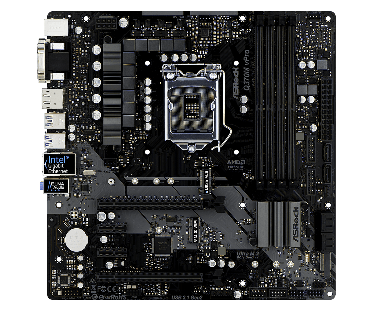 ASRock > Q370M vPro