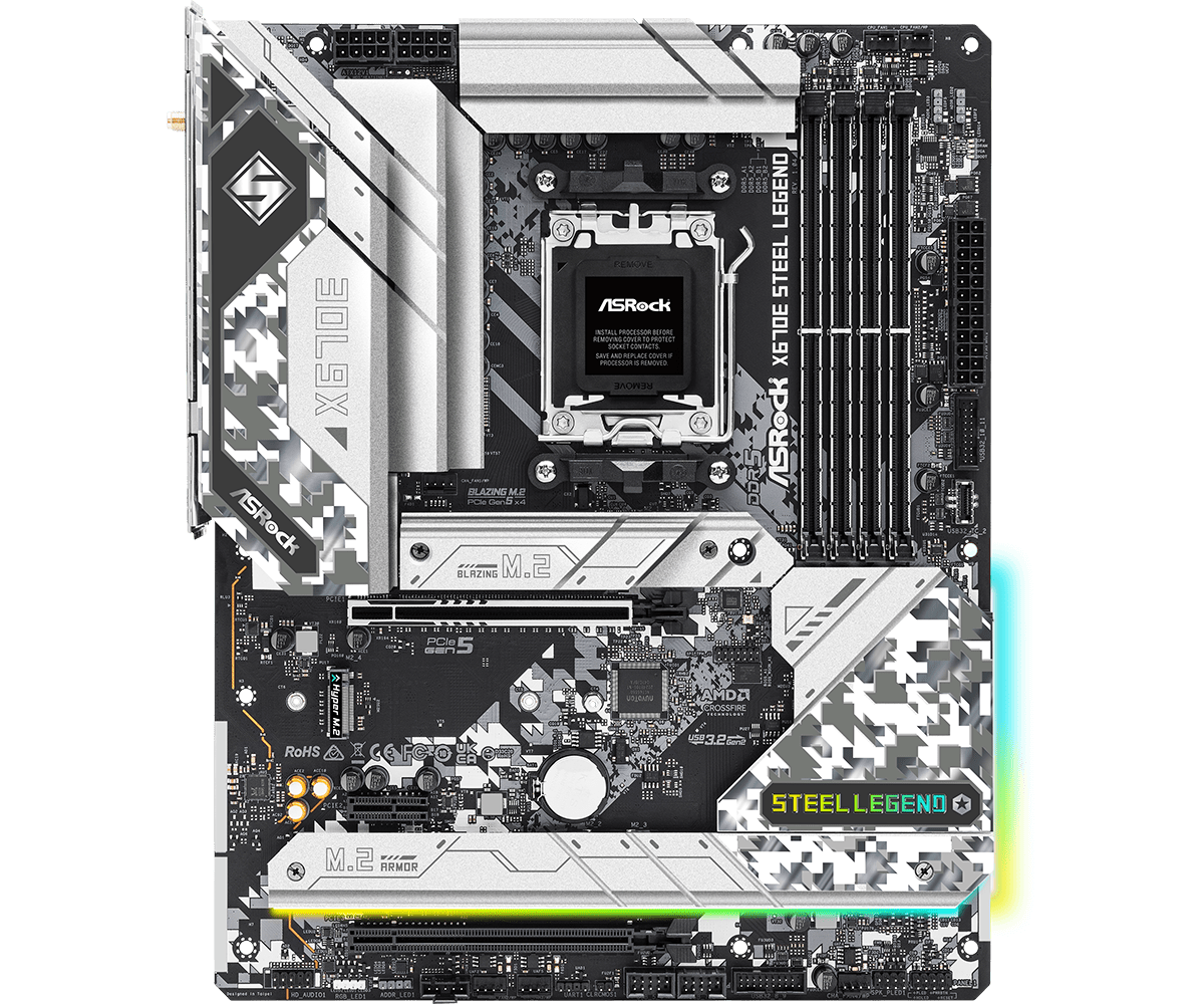 ASRock > X670E Steel Legend