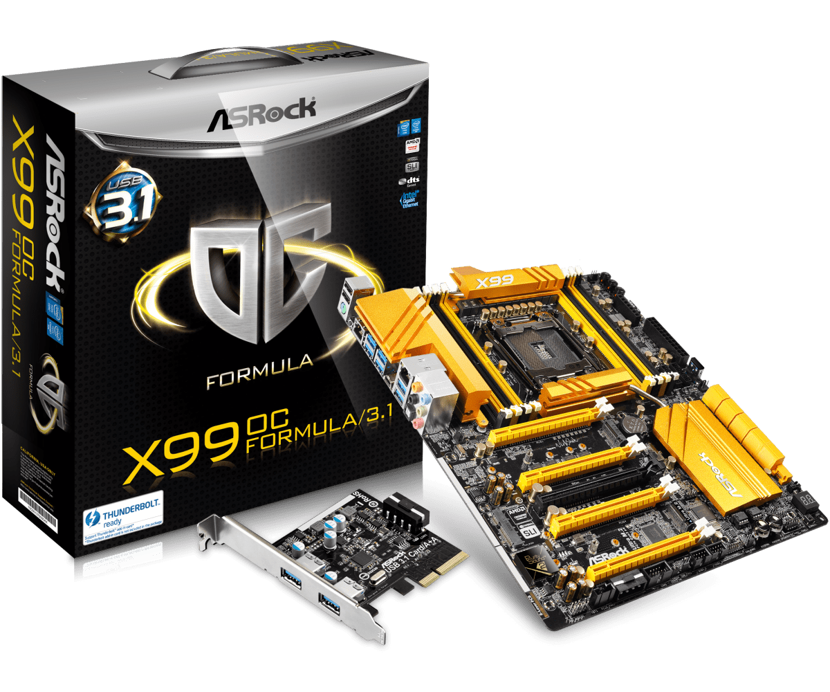 ASRock > X99 OC Formula/3.1