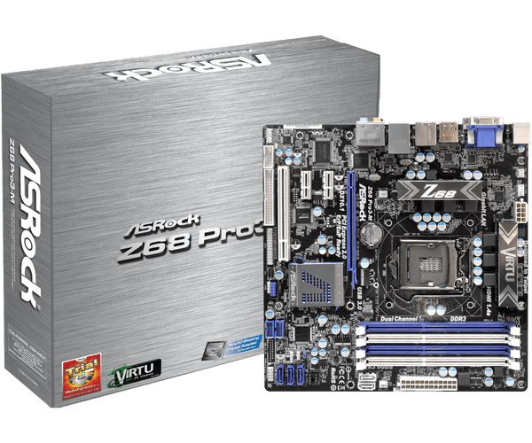 ASRock > Z68 Pro3-M