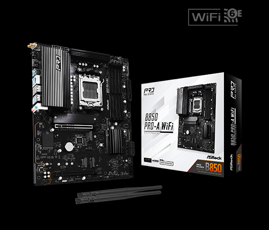 ASRock NEW AMD B850 SERIES MOTHERBOARDS