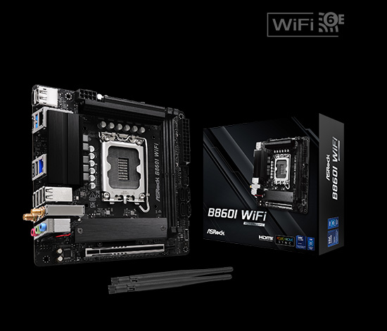 ASRock NEW INTEL B860 SERIES MOTHERBOARDS