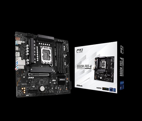 ASRock NEW INTEL B860 SERIES MOTHERBOARDS