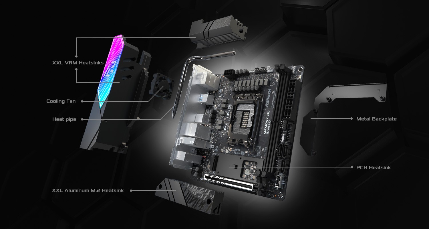 ASRock NEW INTEL B860 SERIES MOTHERBOARDS