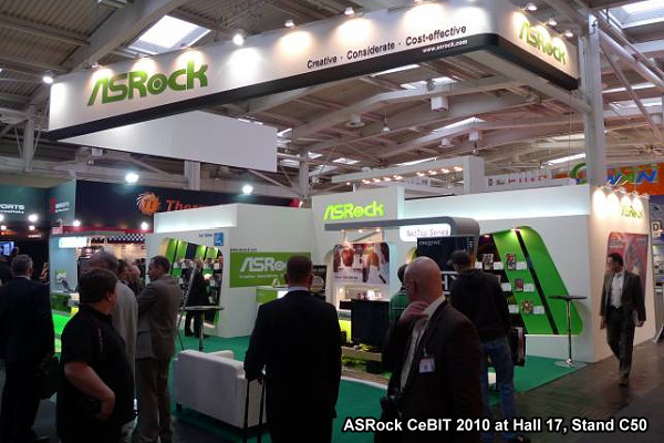 ASRock at CeBIT 2010